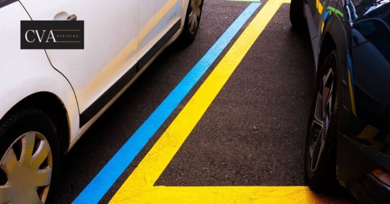 Common Colors for Parking Lot Striping?